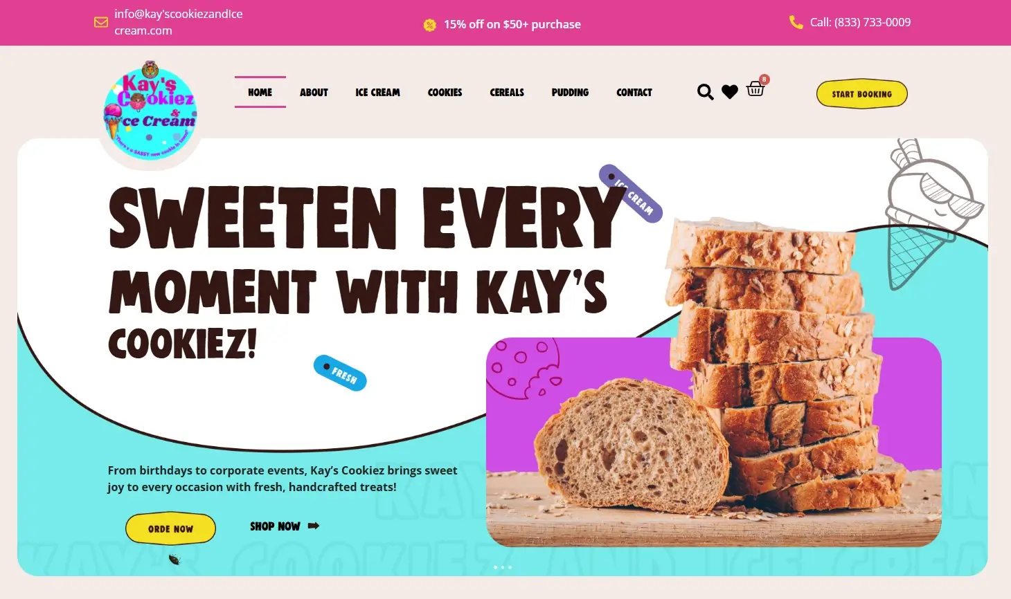 Kay's Cookiez | Fresh Handmade Cookies & Sweet Treats for Every Occasion